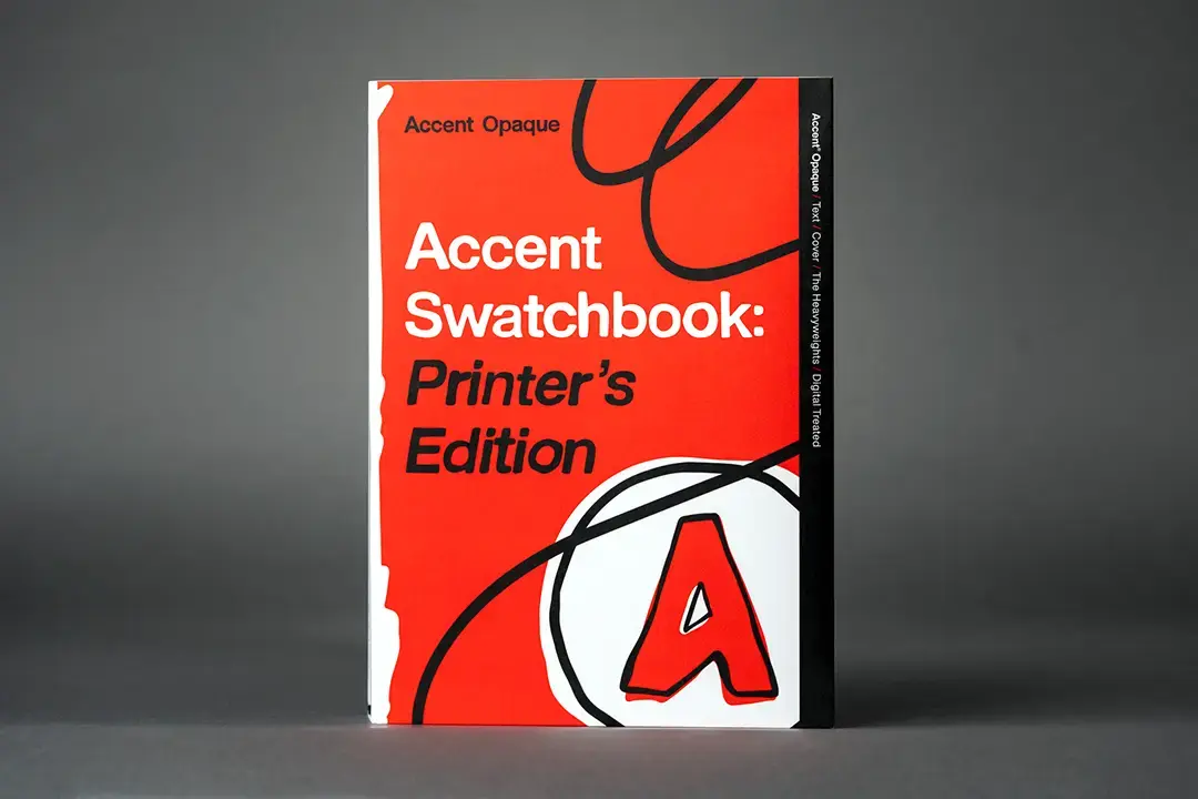 The Accent® Opaque Printer's Edition Swatchbook